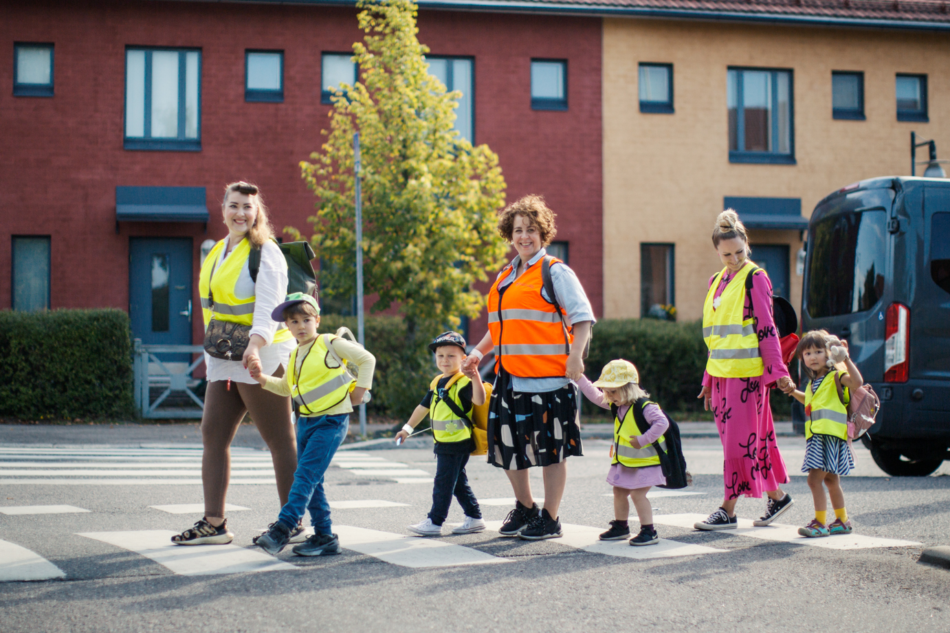 Jag lär mig trafikregler -material - Trafikskyddet